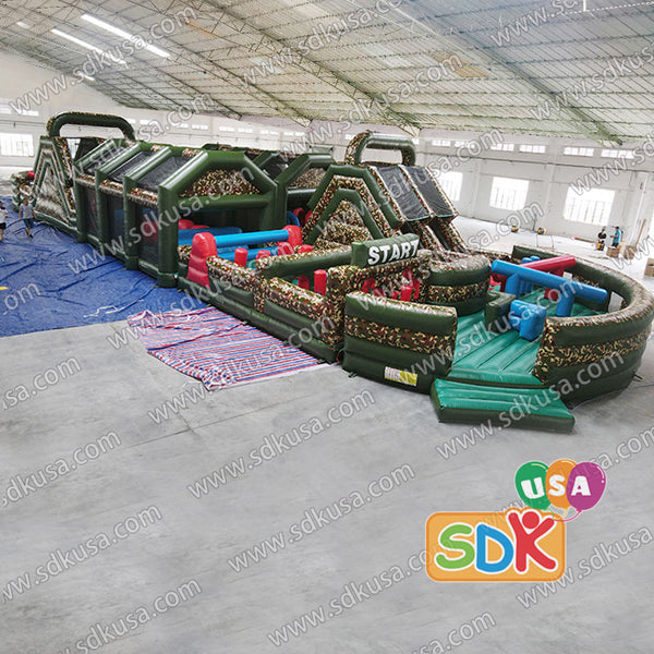 GO-078 Camo giant obstacle course - SDKUSA