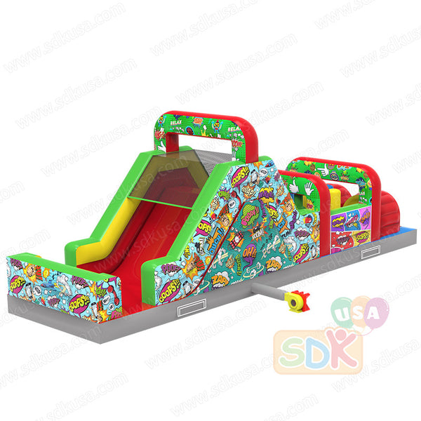 GO-244 Comic Obstacle Course - SDKUSA