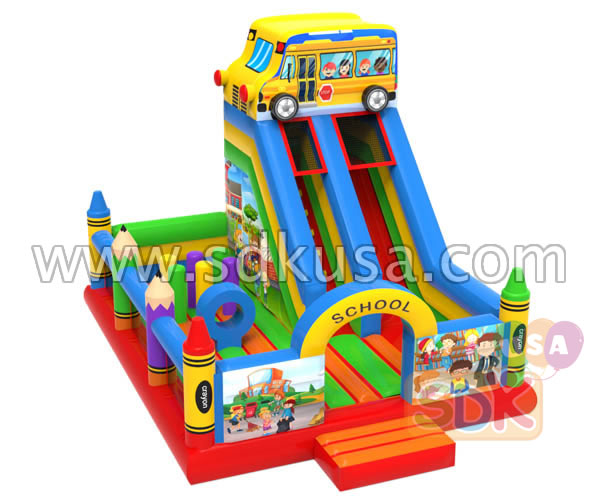 GF-167 School bus playground - SDKUSA