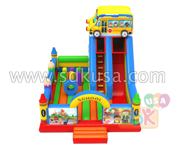 GF-167 School bus playground - SDKUSA