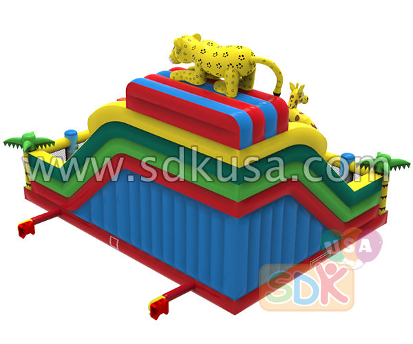 GF-172 Jungle animals funland with moving tiger mouth - SDKUSA