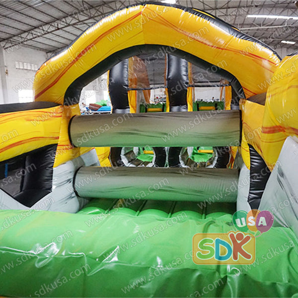 GO-200 Lava water obstacle course with detachable pool - SDKUSA